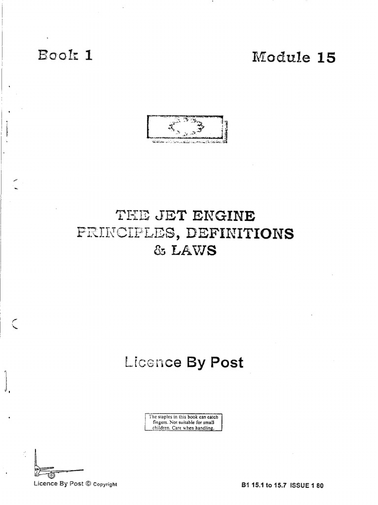 Module 15 Gas Turbine Engine PDF | PDF | Engines | Energy Production