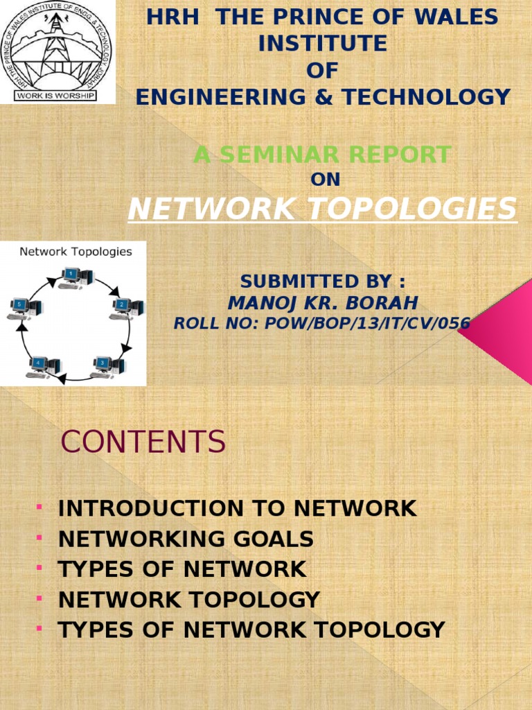 Network Topologies: A Seminar Report | PDF | Network Topology | Wide ...