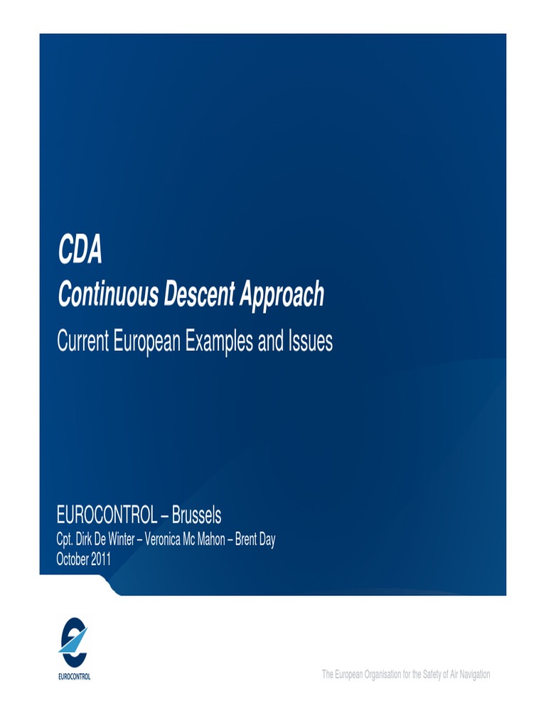 Continuous Descent Approach | Download Free PDF | Air Traffic Control ...