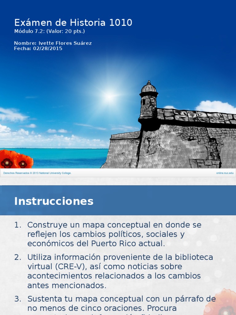 7.2 Plantilla para Examen de Historia 1010 (Ed - RV 28 de Mayo) | PDF ...