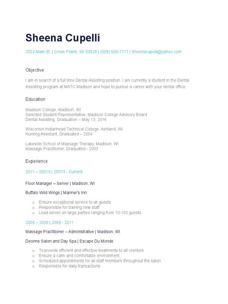 Completed Resume | PDF