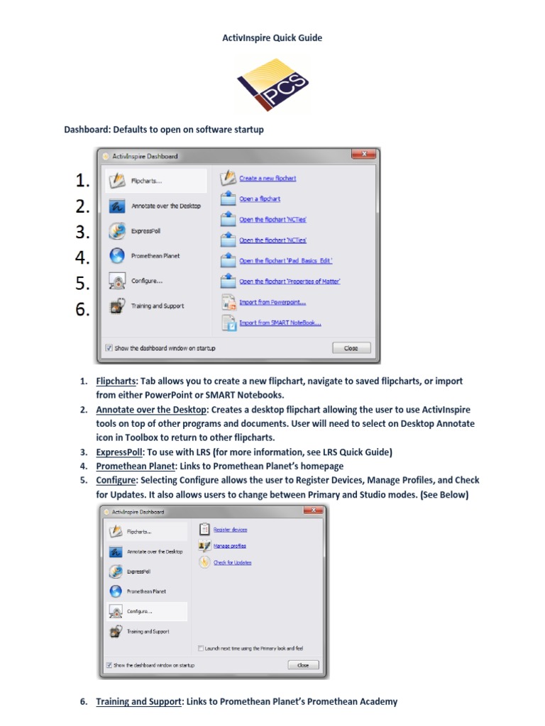 ActivInspire Quick Guide | PDF | Web Browser | Icon (Computing)