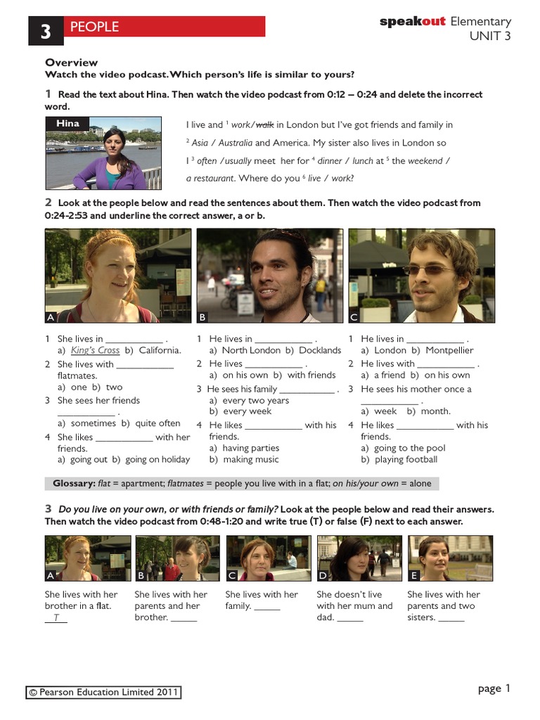 Unit 3 Podcast & Tests | PDF