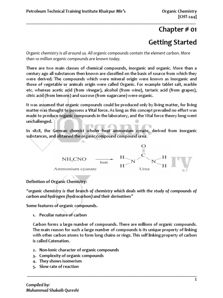 Chapter # 01 Getting Started | PDF | Alkene | Aromatic Hydrocarbon