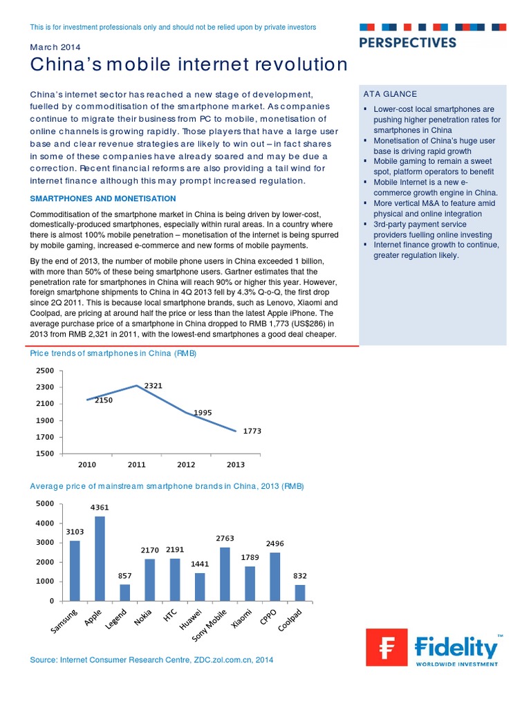 China's Mobile Internet Revolution: March 2014 | PDF | Alibaba Group ...
