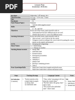 PPP Lesson Plan Template | Lesson Plan | Pedagogy