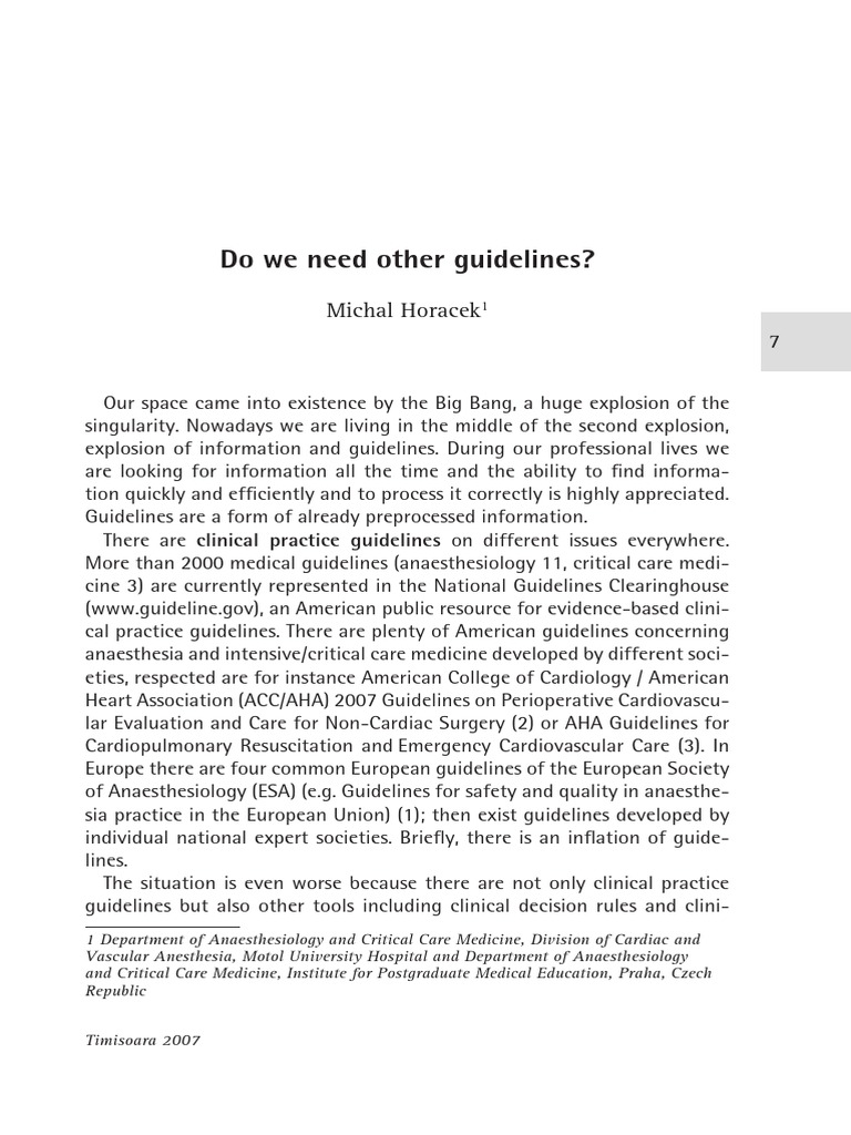 03 Do We Need Other Guidelines | PDF | Randomized Controlled Trial ...