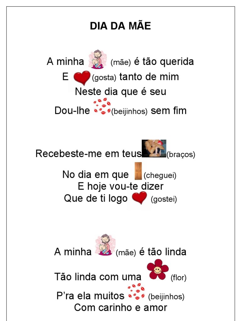 Poema para o Dia das Mães | PDF