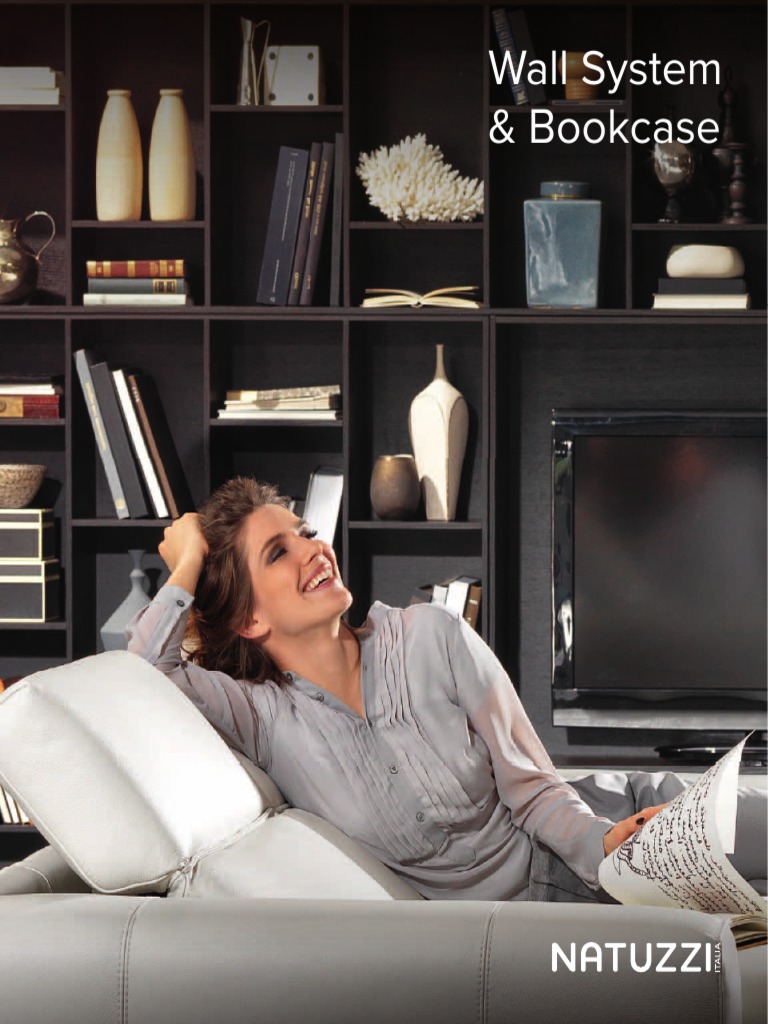 Natuzzi Novecento Proxima | PDF | Cabinetry | Bookcase