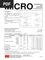 5161 Series 7 Segment LED Displays | PDF | Color | Electrical Components