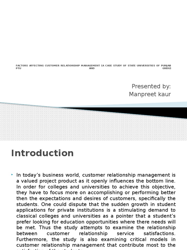 Project Presentation | PDF | Factor Analysis | Principal Component Analysis