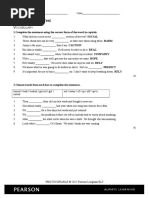 Progress Test 2 Key | PDF | Ernest Shackleton | South Pole