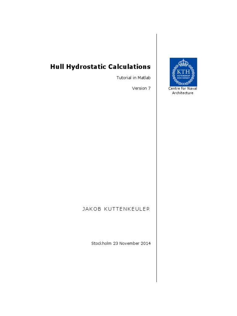 Hydrostat Exercises 2D&3D | PDF | Teaching Mathematics | Computing And ...