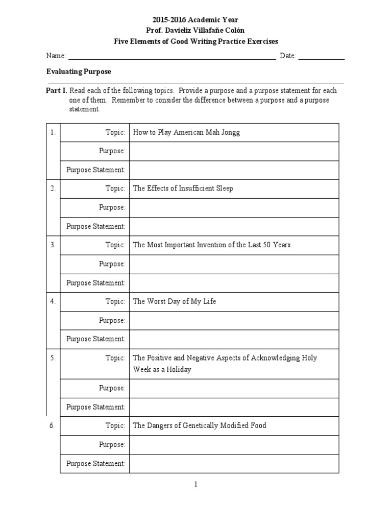 Writing Practice Exercises Guide | PDF | Pronoun | Noun