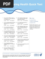 HHIA Assessment for Adults | PDF