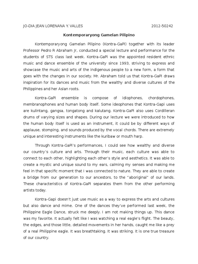 Kontra GaPi | PDF | Musical Instruments | Performing Arts