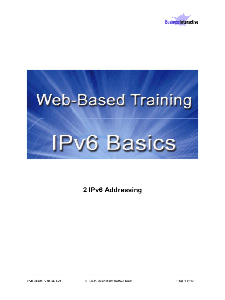An Overview of IPv6 Addressing Fundamentals: Subnet Prefixes, Interface IDs, Address Types, and ...