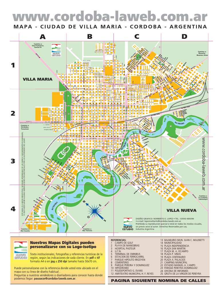 Plano de Villa María | PDF | Buenos Aires | Argentina