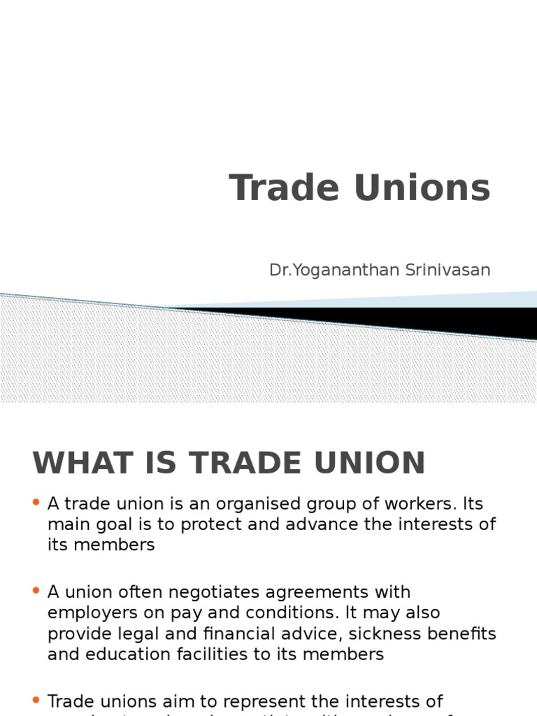 Evolution of Trade Unions | PDF | Trade Union | Employment