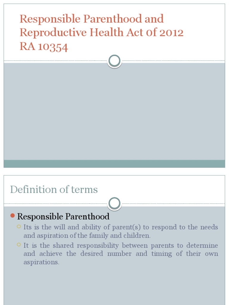 RPRH | PDF | Reproductive Health | Family Planning