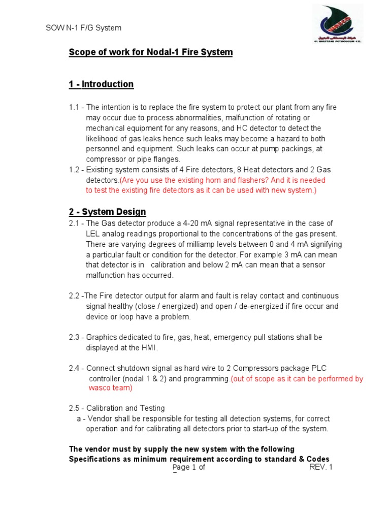 Sow N-1 FG System Rev. 1 | PDF | Programmable Logic Controller | Sensor