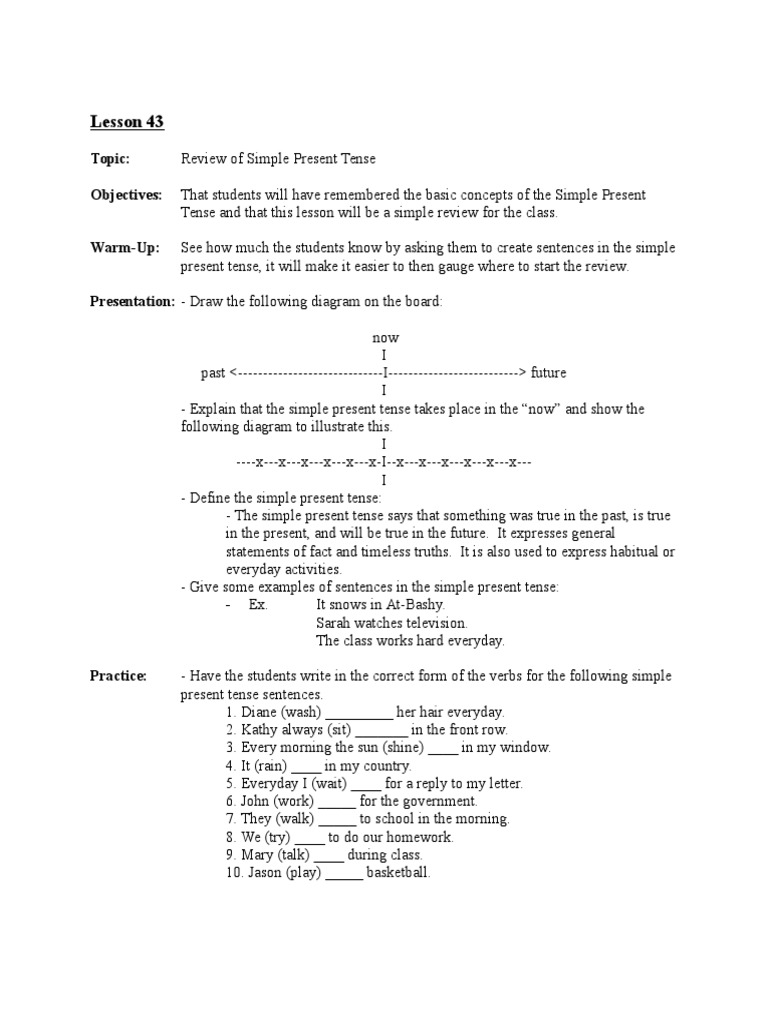 English Tenses of The Verb Modules | PDF | Grammatical Tense | Verb