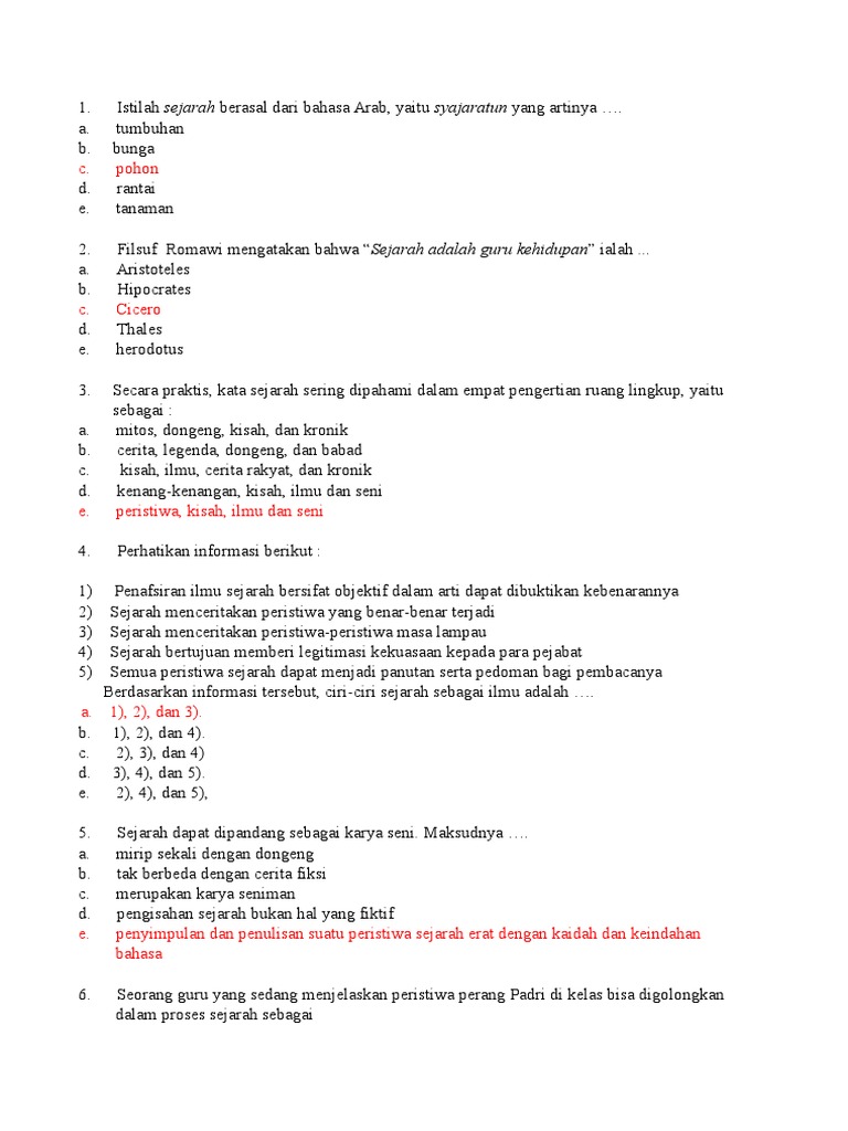 SJRH | PDF | Ilmu Sosial | Sejarah