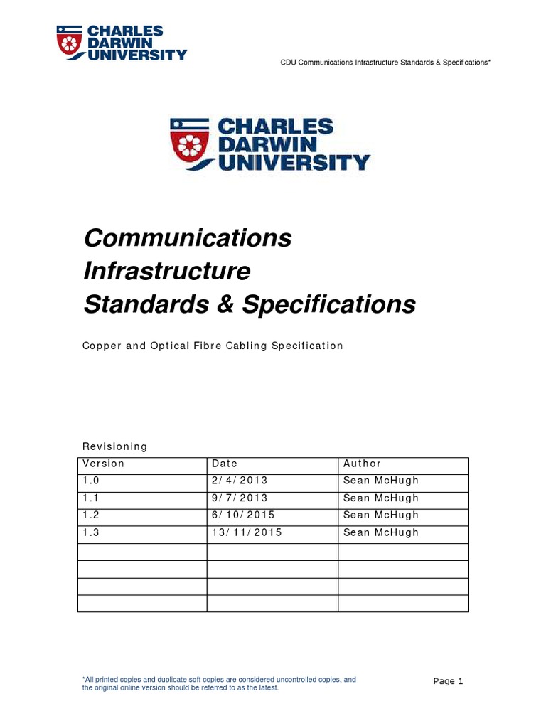 Structured Cabling | PDF | Telecommunication | Specification (Technical ...