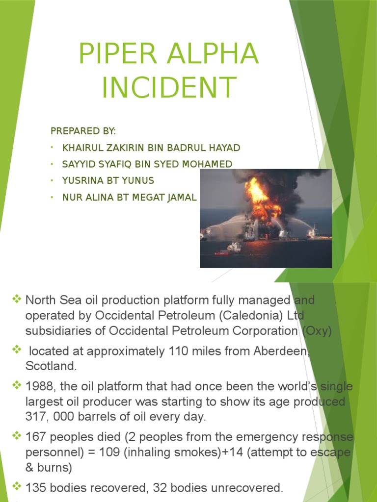 Piper Alpha Incident | PDF | Petroleum Reservoir | Gases
