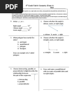 Unit 4 Geometry Answer Key W Qs Answer Key | PDF | Triangle | Mathematics