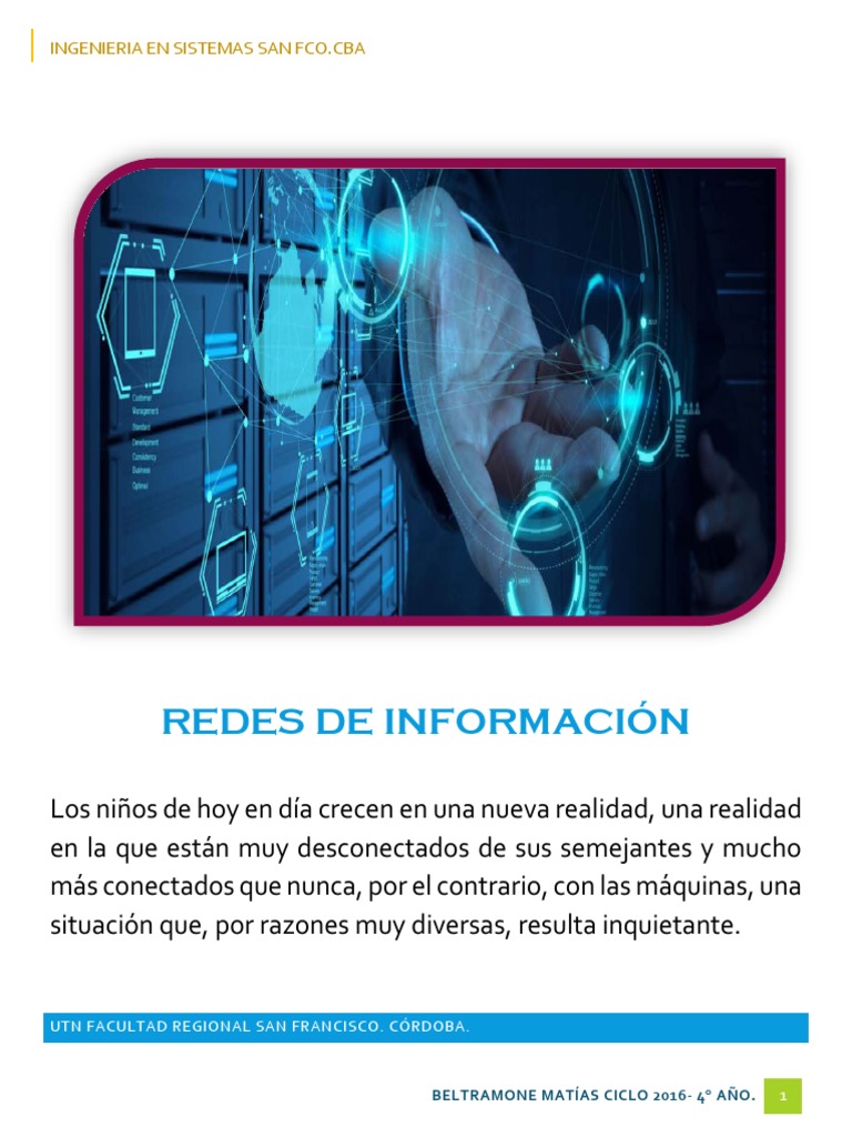 Portadas Redes | PDF