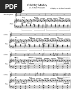 Shostakovich - Waltz No.2 SaxoPiano | PDF | Sound Technology | American Popular Music