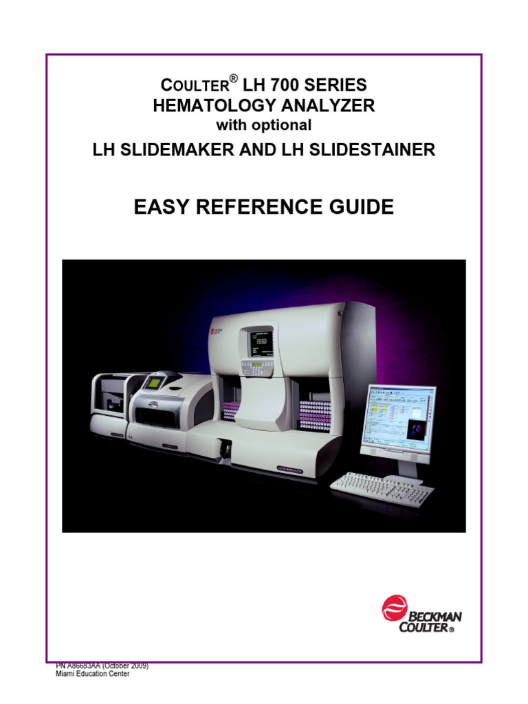 Coulter LH 700 Series | PDF | White Blood Cell | Icon (Computing)