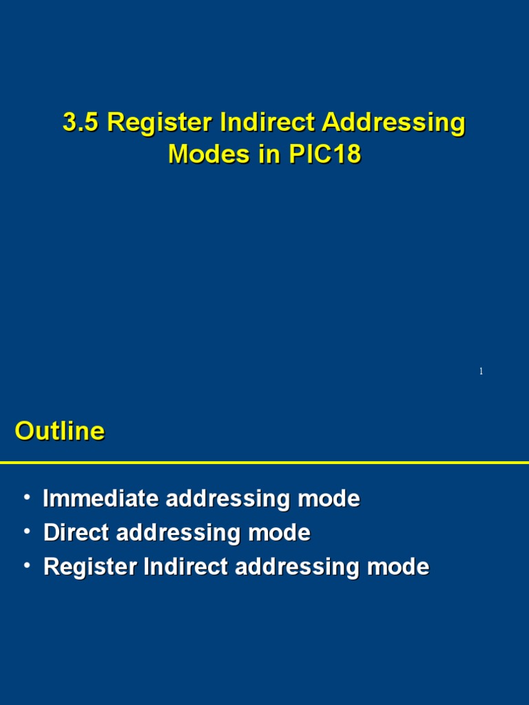 Chapter 3C PIC18 Assembly Programming Part C | PDF | Computer Engineering | Electronics