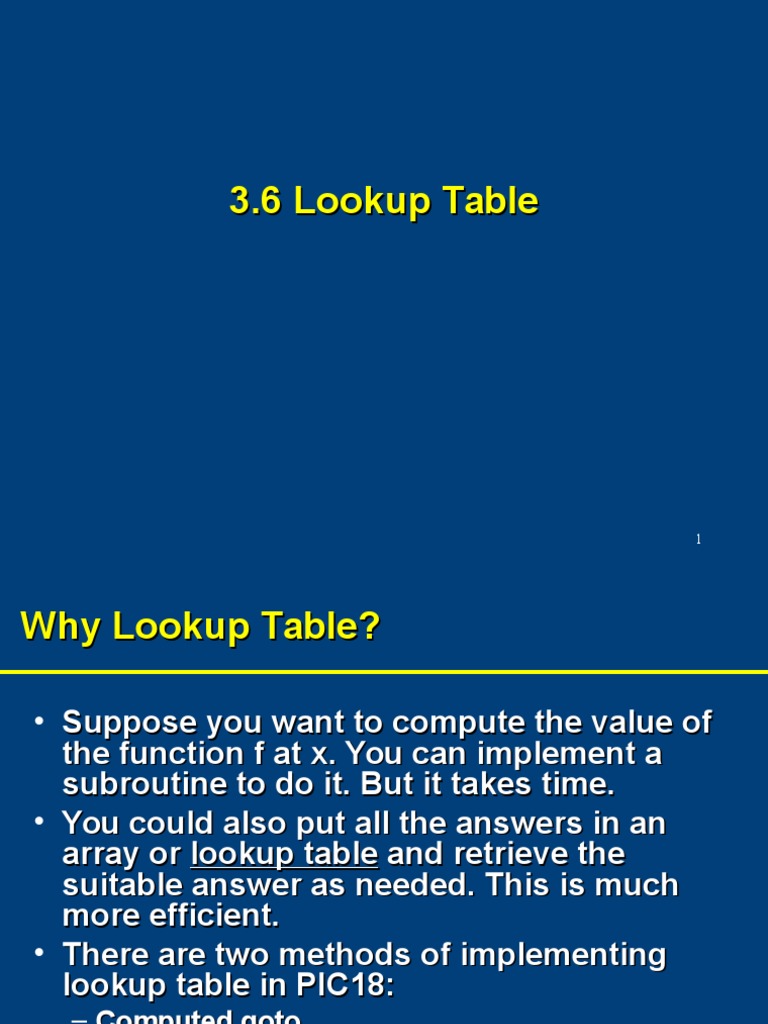 Chapter 3D PIC18 Assembly Programming Part D | PDF | Array Data Structure | Software Engineering