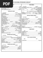 B777 Checklist | PDF | Cockpit | Takeoff