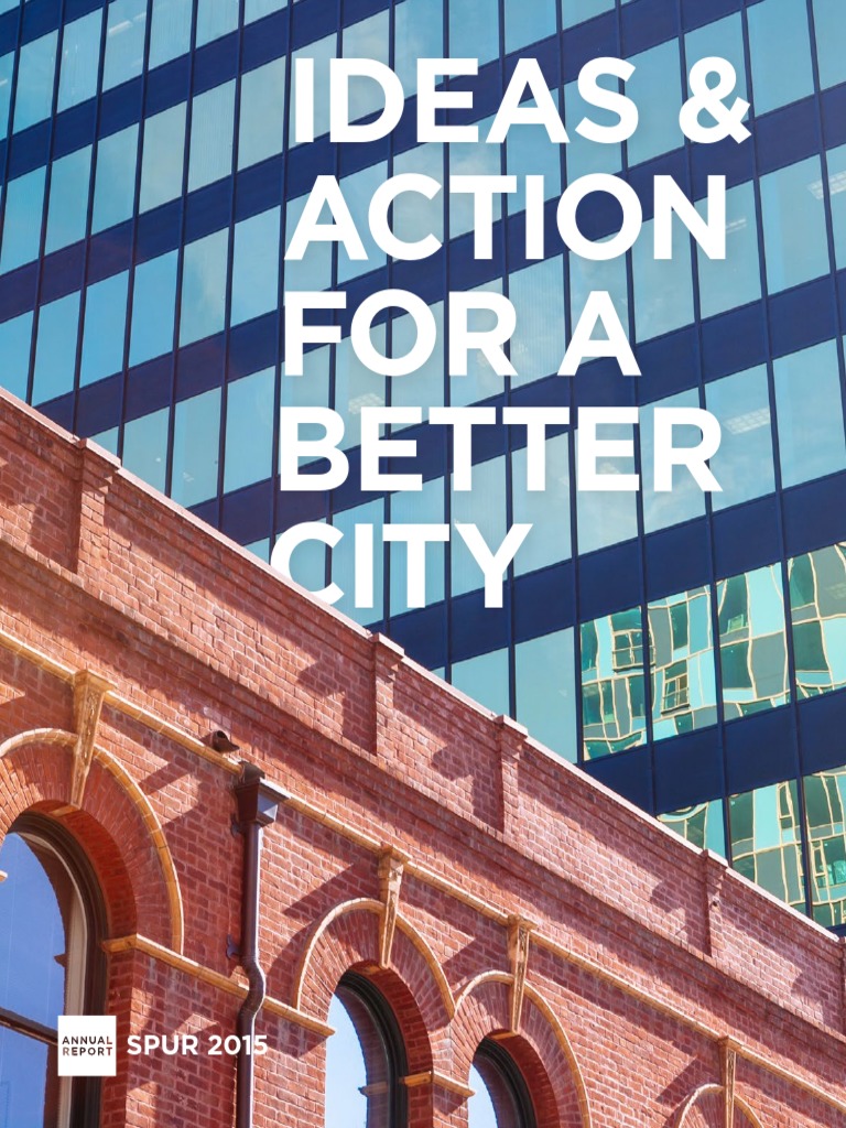 SPUR 2015 Annual Report | PDF | Employment | Transport