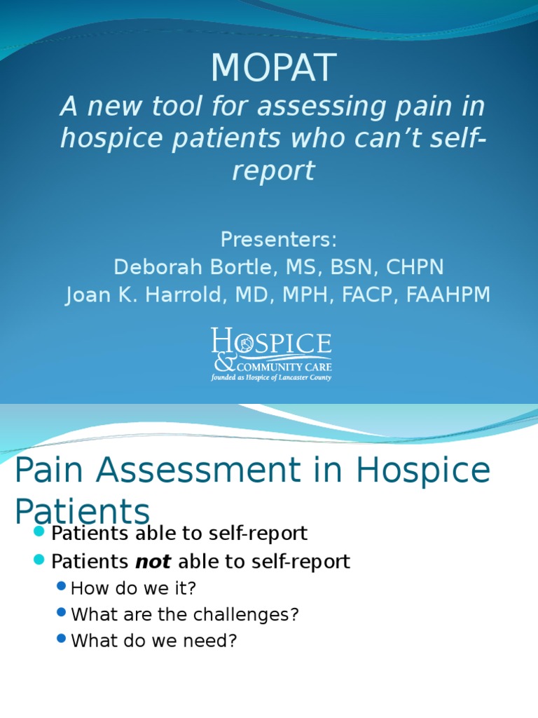 Mopat | Palliative Care | Nursing