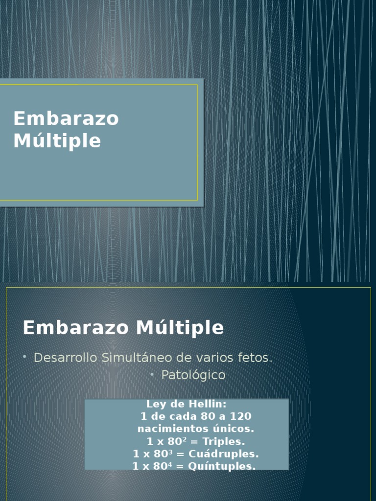 Embarazo Múltiple | PDF | Nacimientos Múltiples | Parto