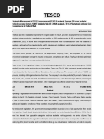 (P3) Strategic, Aims and Objectives of Tesco PLC | PDF | Tesco | Goal