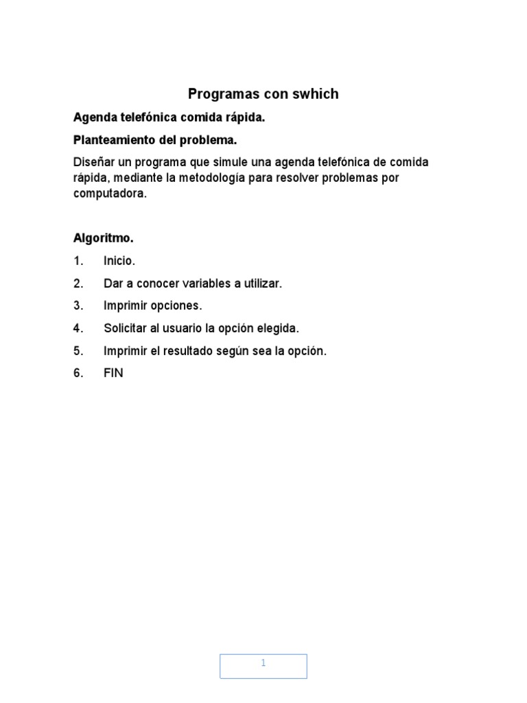 Bitacora Programacion | PDF | Algoritmos | Programa de computadora