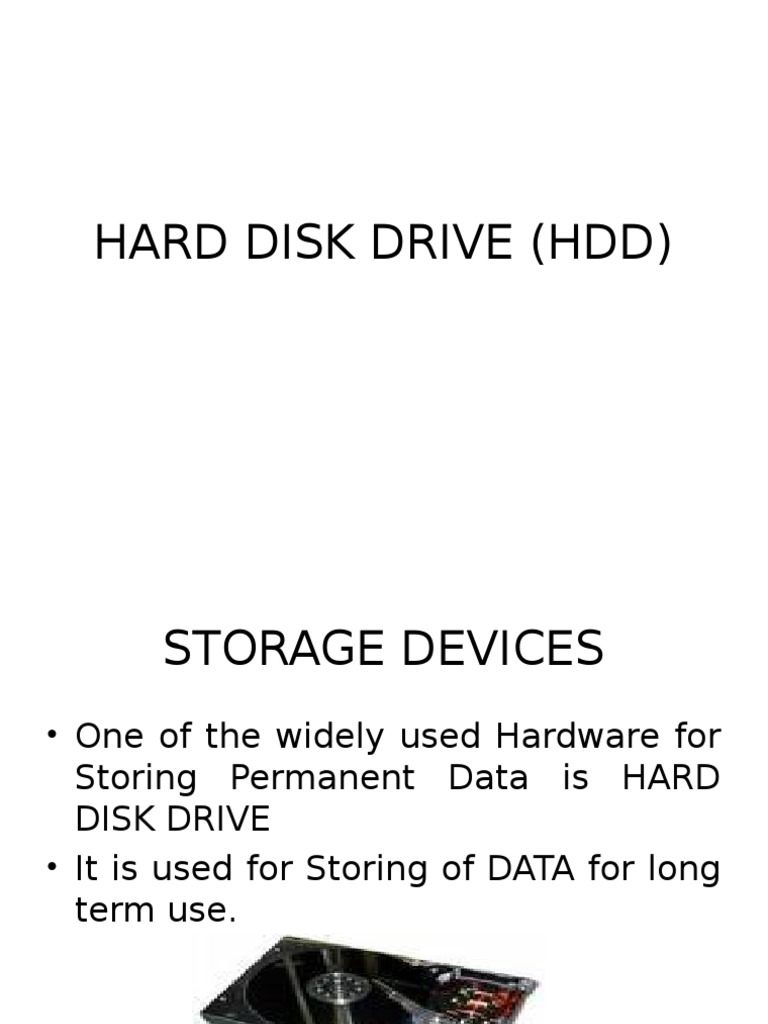Hard Disk Pdf Hard Disk Drive Disk Storage