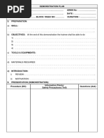 ITI Lesson Plan Template | PDF
