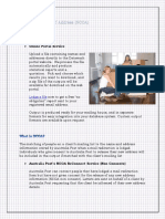 Australia Post Address Presentation Standard | PDF | Address (Geography ...