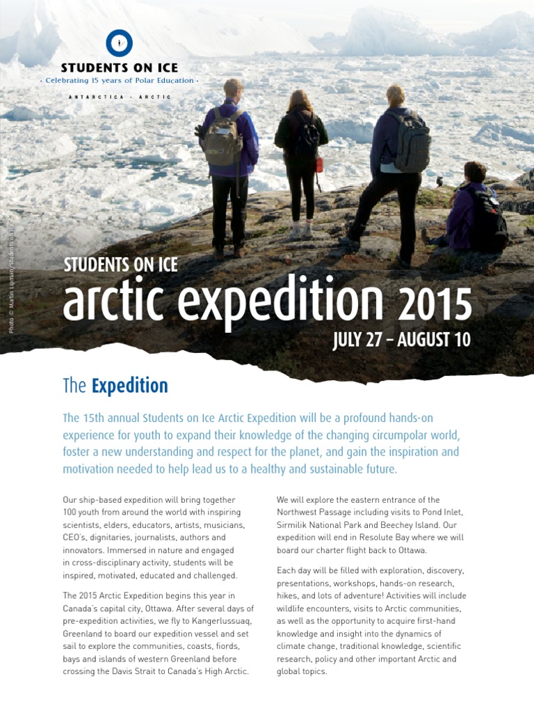Arctic Expedition: Students On Ice | PDF | Students | Science