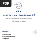 NASA CEA Tutorial: Problem Types Rocket Examples References | PDF | Zip ...