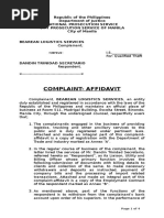 Sample Complaint Affidavit For Estafa | PDF | Board Of Directors ...