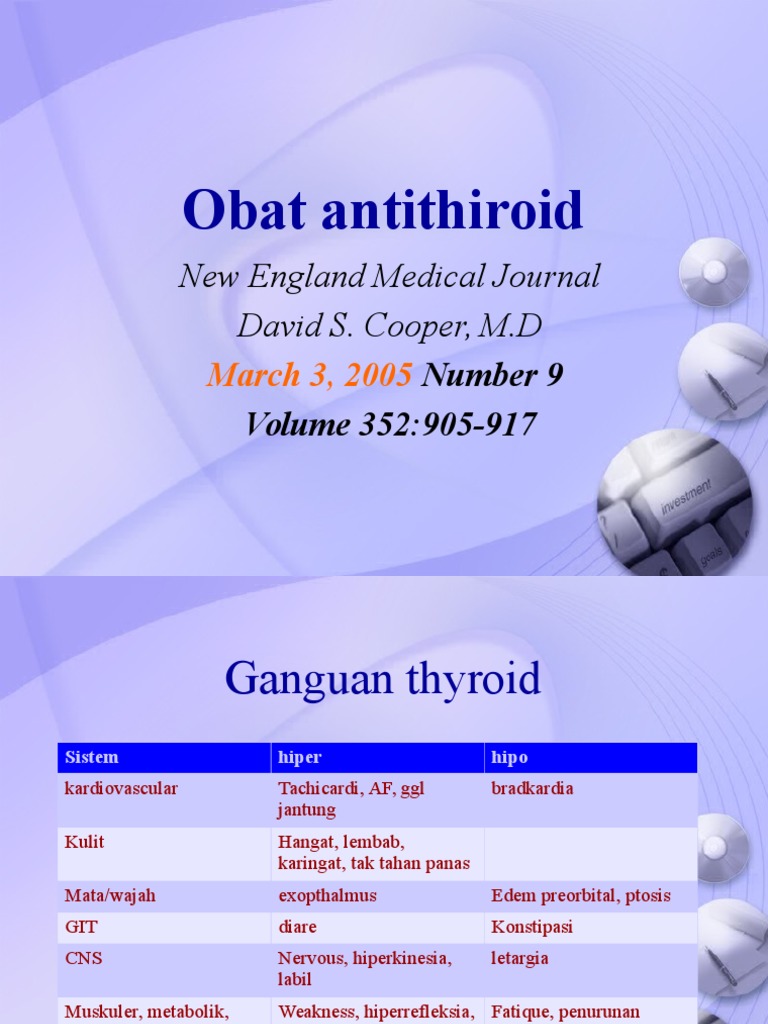 Antithyroid Drugs | Thyroid Stimulating Hormone | Hyperthyroidism