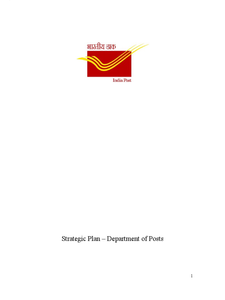 India Post Strategic Vision and Goals | PDF | United States Postal ...