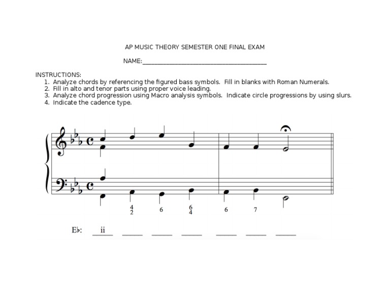 AP Music Theory Final Exam Guide | PDF | Foreign Language Studies